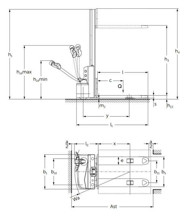 Electric Pedestrian Stacker | Electric Pedestrian Stacker Malaysia